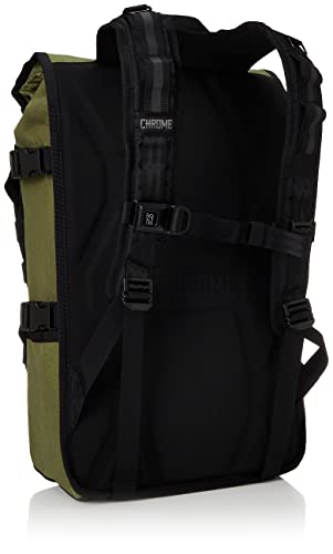 Chrome Industries Barrage Cargo Laptop Backpack Olive Branch