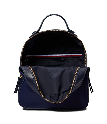 Tommy Hilfiger Lana Mini Dome Backpack Satin PVC Crest Tommy Navy One Size