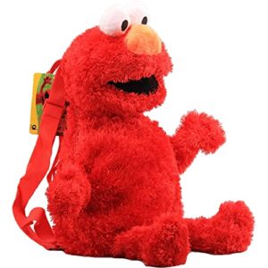 upd inc 205293 15″ long elmo plush backpack