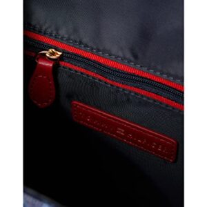 Tommy Hilfiger Kennedy II Flap Backpack w/Hangoff-Coated Square Monogram Tommy Navy/Charcoal Blue One Size