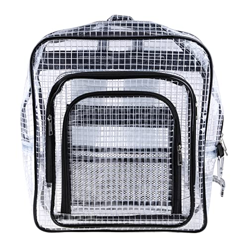 Anti-static Clear PVC Backpack Cleanroom Engineer Tool Bag for Computer Tools Working Daypack