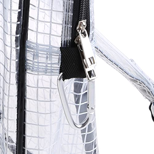 Anti-static Clear PVC Backpack Cleanroom Engineer Tool Bag for Computer Tools Working Daypack