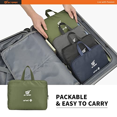 SKYSPER Packable Hiking Backpacks 25L Daypacks - Lightweight Travel Daypack Ultralight Stuff Sack for Women Men