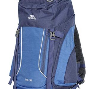 Trespass Trek 33 Rucksack/Backpack (33 Liters) (One Size) (Electric Blue)