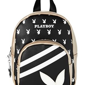 Spencer's Black Playboy Bunny Mini Backpack