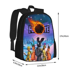 GJREIOW 17 Inch Anime Backpack Cartoon Laptop Backpack Fashion Travel Daypacks B2, One Size