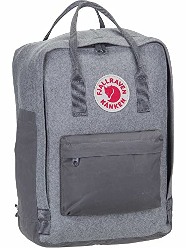 Fjällräven 15" Kånken Re-Wool Laptop Granite Grey One Size