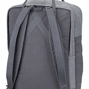 Fjällräven 15" Kånken Re-Wool Laptop Granite Grey One Size