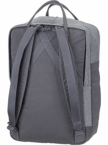 Fjällräven 15" Kånken Re-Wool Laptop Granite Grey One Size