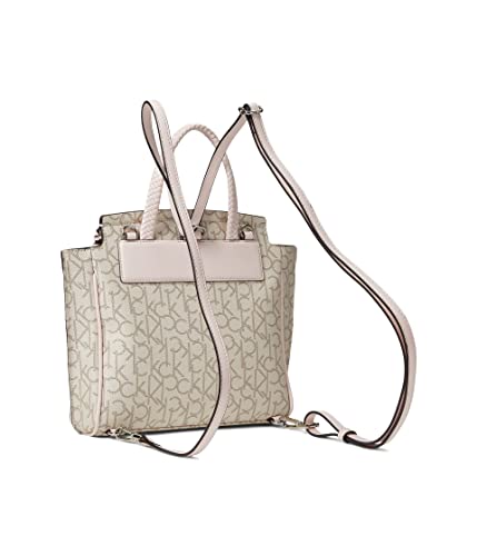 Calvin Klein Rowan Backpack Vanilla/Khaki/Crystal Pink One Size