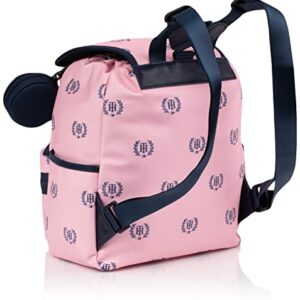 Tommy Hilfiger Addison Flap Backpack, Pink Multi