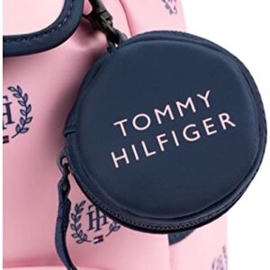 Tommy Hilfiger Addison Flap Backpack, Pink Multi