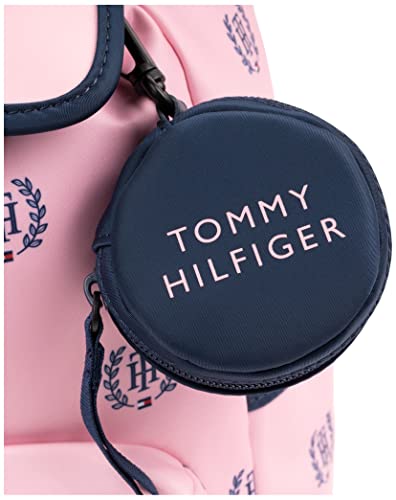 Tommy Hilfiger Addison Flap Backpack, Pink Multi