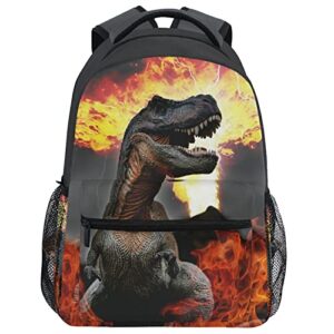 wamika fire dinosaur backpack tyrannosaurus dragon school backpacks preschool book bag