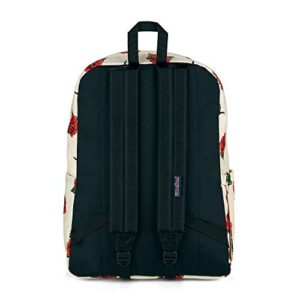 JanSport SuperBreak Backpack - School, Travel, or Work Bookbag with Water Bottle Pocket, Flash Floral