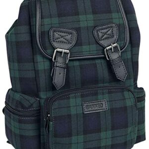 Lost Queen Kenneth Tartan Backpack Green