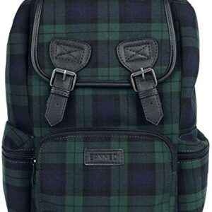 Lost Queen Kenneth Tartan Backpack Green