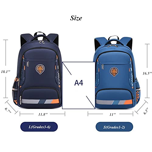 Backpack for kids Elementary School,Lightweight and Durable Leisure School Bags Teen Large Capacity Travel Daypack