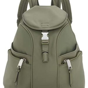 Calvin Klein Women's Shay Organizational Backpack, Dusty Olive, One Size