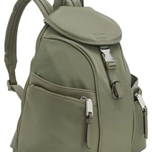 Calvin Klein Women's Shay Organizational Backpack, Dusty Olive, One Size