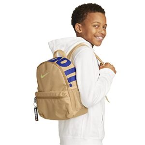 Nike Brasilia JDI Mini Backpack (Khaki/Blue)