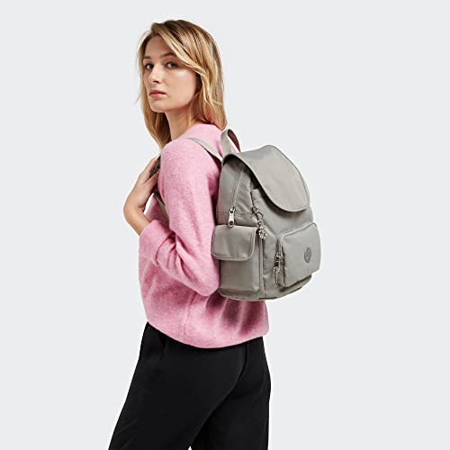 Kipling City Pack Small Backpack Almost Grey