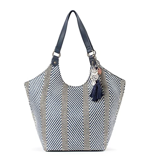 Sakroots Roma Shopper, Navy Spirit Desert Woven