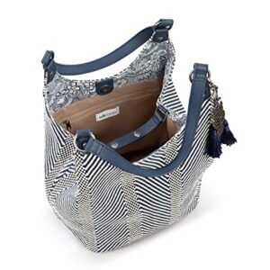 Sakroots Roma Shopper, Navy Spirit Desert Woven