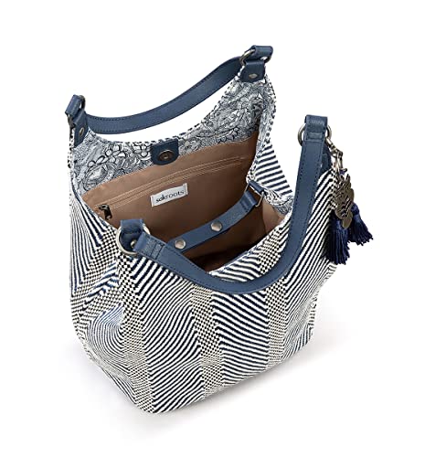 Sakroots Roma Shopper, Navy Spirit Desert Woven