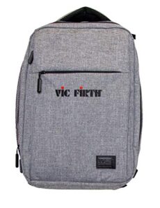 vic firth vic firth gray travel backpack