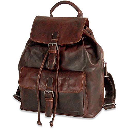 Voyager Drawstring Backpack #7517 (Brown)