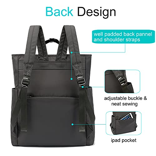 BASICPOWER Lightweight Casual Daypack 15.6 Inch Water Resistant Laptop Backpack for Men and Women