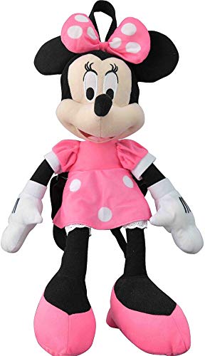 UPD Minnie Red 16" Plush Backpacks, Multi, one Size