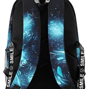 WANHONGYUE Anime Sword Art Online SAO 3D Printed Backpack School Bag Boys Girls Student Laptop Rucksack Casual Daypack Bookbag 1157/9