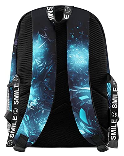 WANHONGYUE Anime Sword Art Online SAO 3D Printed Backpack School Bag Boys Girls Student Laptop Rucksack Casual Daypack Bookbag 1157/9