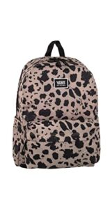 vans old skool h2o dotty animal cobblestone backpack black, brown