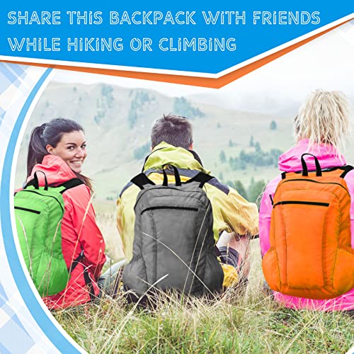 Dunzy 6 Pcs Lightweight Backpack Waterproof Hiking Travel Backpack Foldable Outdoor Camping Daypack for Men Women 6 Colors