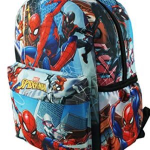 Spider-Man Deluxe Oversize Print Large 16" Backpack with Laptop Compartment - A17704