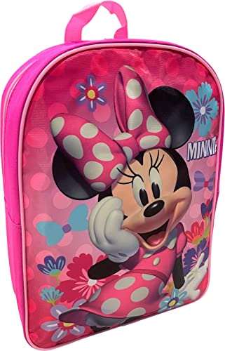 Ruz Minnie Mouse Girl's 15" Backpack (Pink)