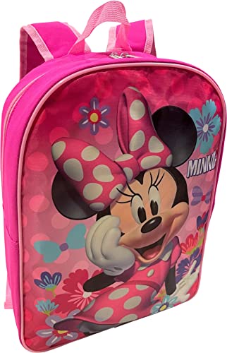 Ruz Minnie Mouse Girl's 15" Backpack (Pink)