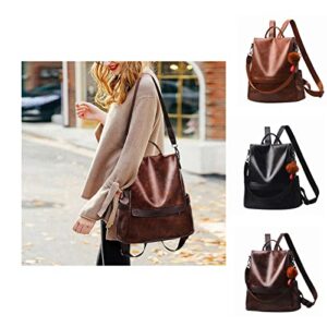 2023 backpacks for teen girls leather backpack purse for women lightweight school bag travel laptop backpack for student