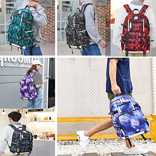 Ansigeren No. 34 Basketball Player Star ATKMPO Creative Backpacks Sports Fan Bookbag Travel Student Backpack For Men Women (7)