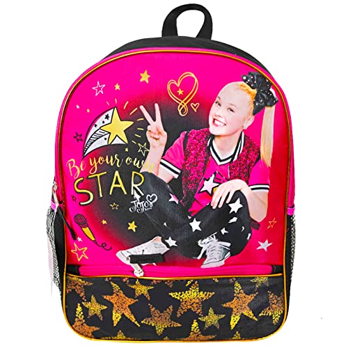 JoJo Siwa Backpack for Girls - 16" JoJo Siwa Backpack, Stickers, More | JoJo Siwa Backpack Set