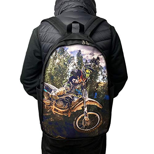 Autism Awareness Unique Outdoor Shoulders Bag Fabric Backpack Multipurpose Daypacks For Adult