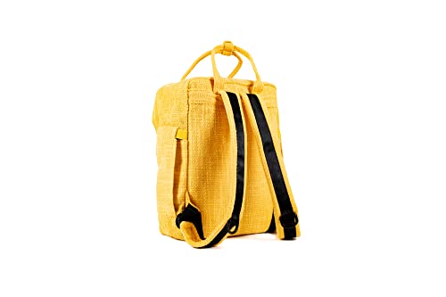 DIME BAGS Hot Box Extra | Hemp Daypack Backpack | Iconic Silhouette and Tons of Space (Yellow)