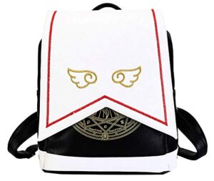 gk-o anime card captor kinomoto sakura lolita magic school shoulder bag backpack