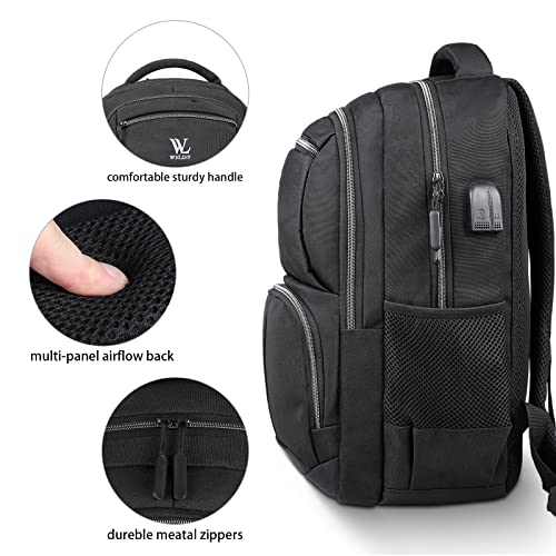 Small Backpack for Women, Small Travel Backpack, Gifts for Women, Small Backpack Men Business Travel Laptop Backpack Men Women Work Nurse, Lightweight Casual Small Black Back Pack 15.6