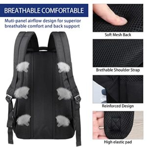 Small Backpack for Women, Small Travel Backpack, Gifts for Women, Small Backpack Men Business Travel Laptop Backpack Men Women Work Nurse, Lightweight Casual Small Black Back Pack 15.6