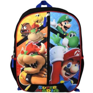 super mario 16″ backpack – let go go go