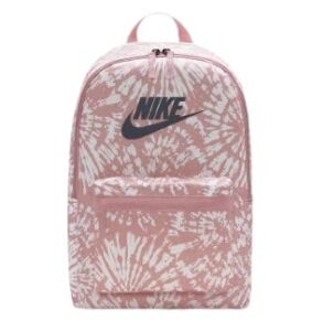 nike unisex heritage tie dye backpack pink/gray